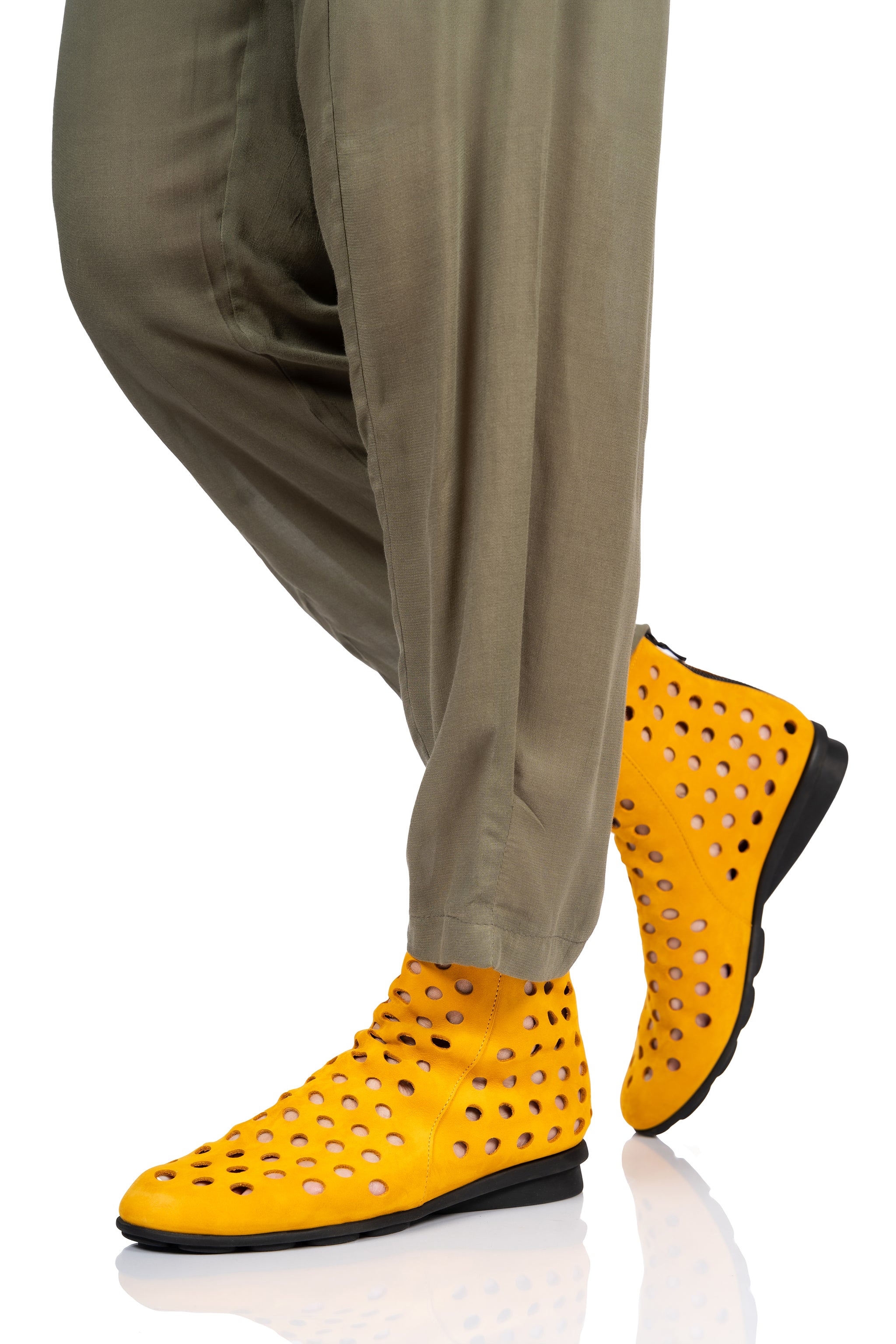 Arche Καλοκαιρινά Μποτάκια Dato - Κίτρινα - Chic & Simple